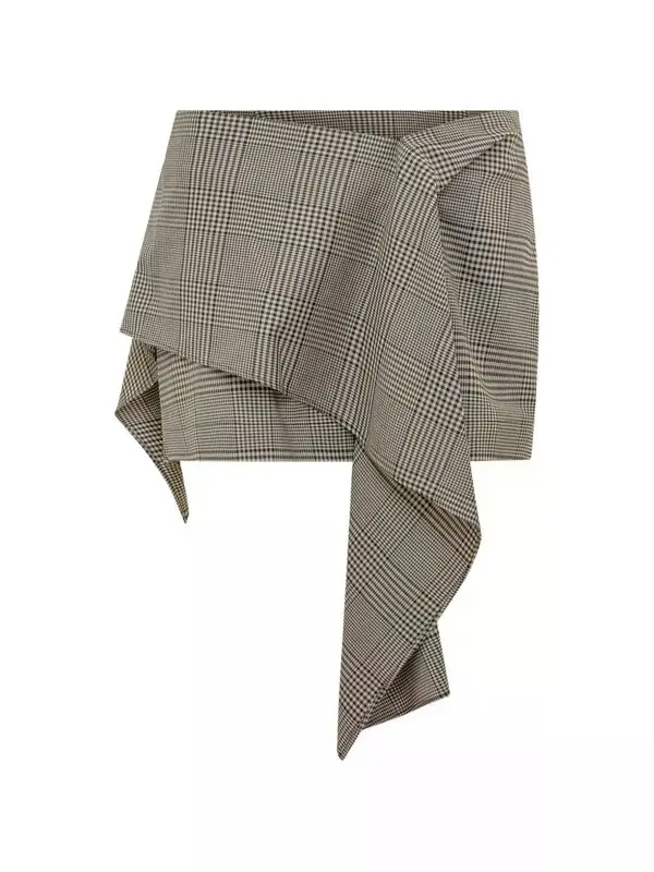 IRO PARIS Asymmetric Draped Skirt