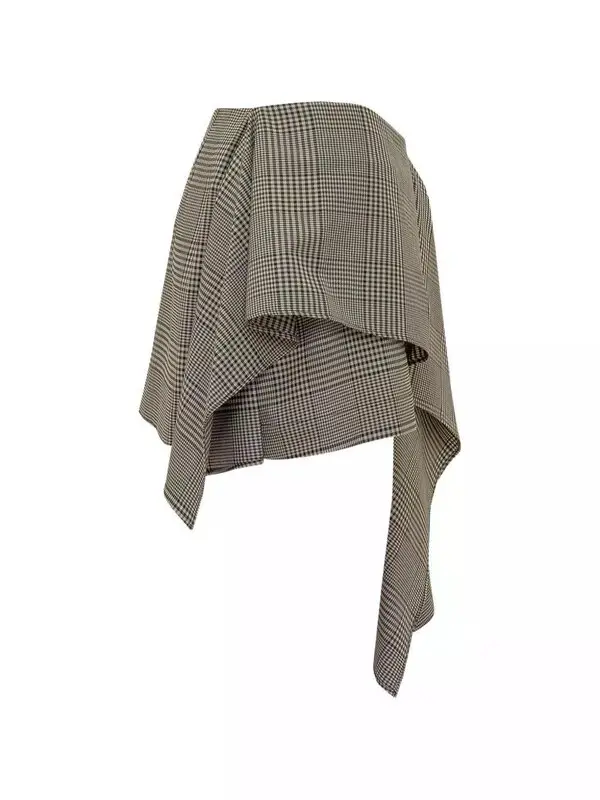 IRO PARIS Asymmetric Draped Skirt