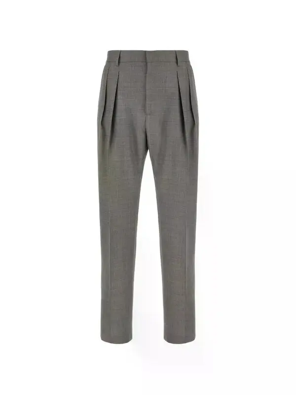 Paul Smith Superfine Merino Wool Pleated Trousers