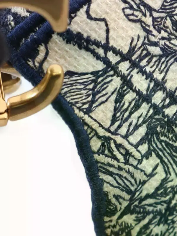 Dior Saddle Toile De Jouy Shoulder Bag