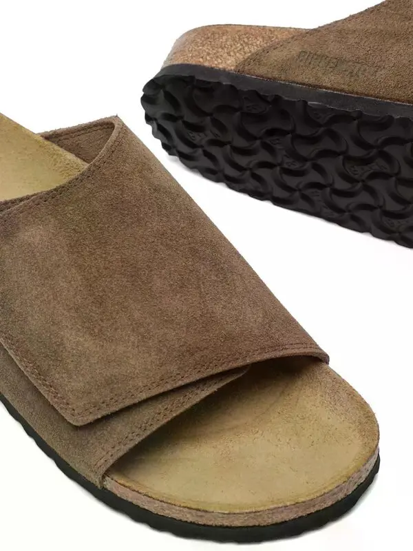BIRKENSTOCK Solana Vl Touch-strap Suede Sandals