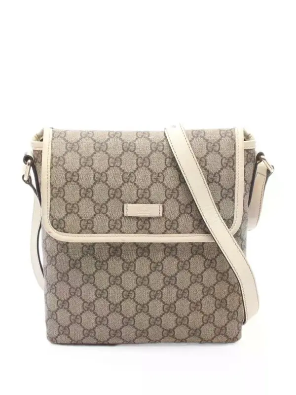 Gucci Gg Supreme Monogram Canvas Crossbody Bag