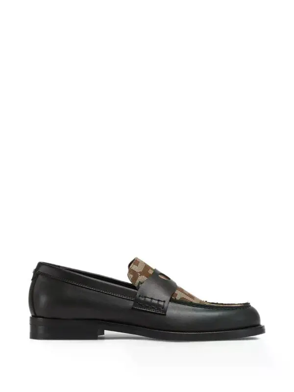 Gcds Monogram Jacquard Loafers