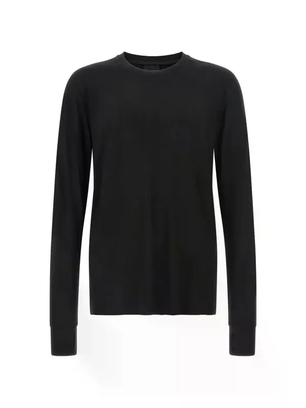 THOM KROM Thumb-hole-cuff Cross-seam T-shirt