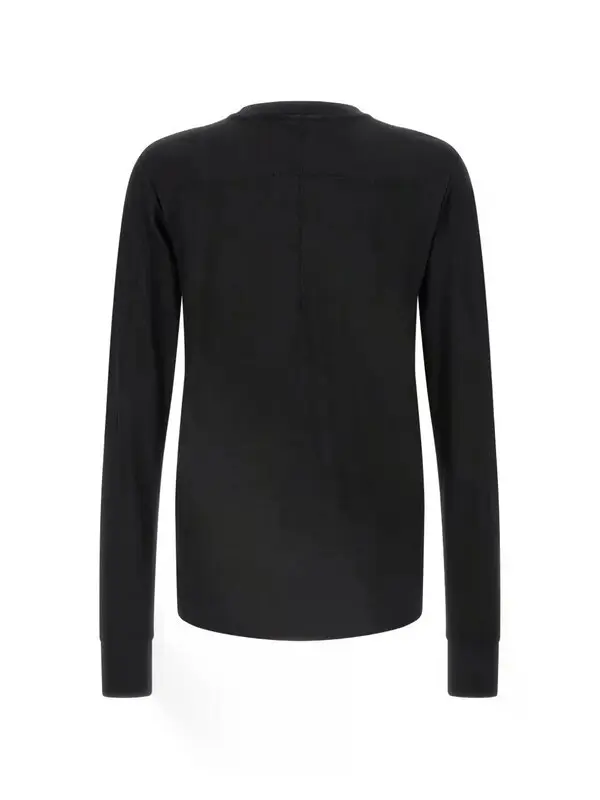 THOM KROM Thumb-hole-cuff Cross-seam T-shirt