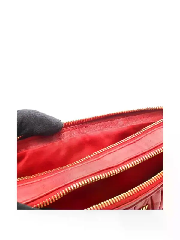 Miu Miu 2000s Logo-plaque Shoulder Bag