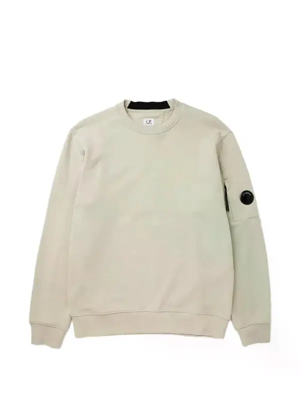 C.P. COMPANY Crew Neck Sweatshirt With Lens Detail
