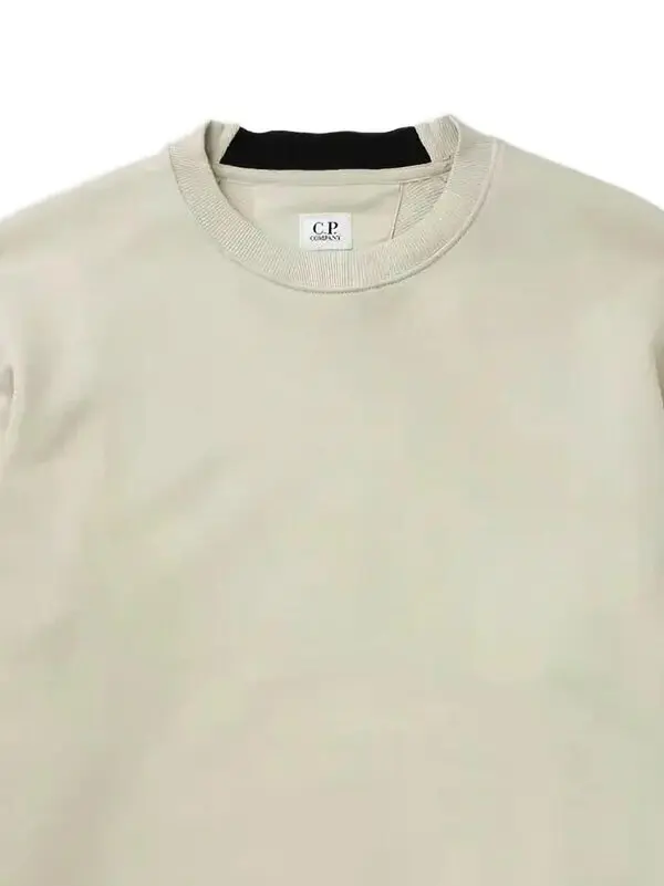 C.P. COMPANY Crew Neck Sweatshirt With Lens Detail
