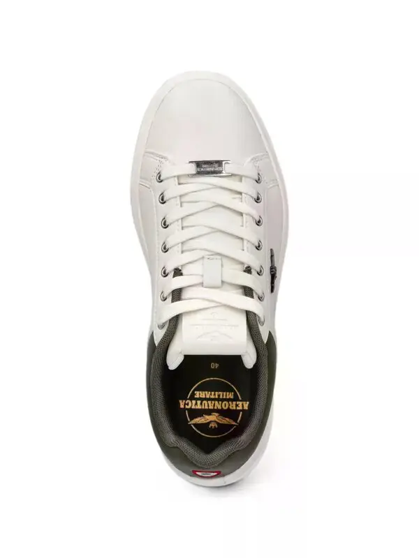 AERONAUTICA MILITARE Lace-up Sneakers With Logo Plaque