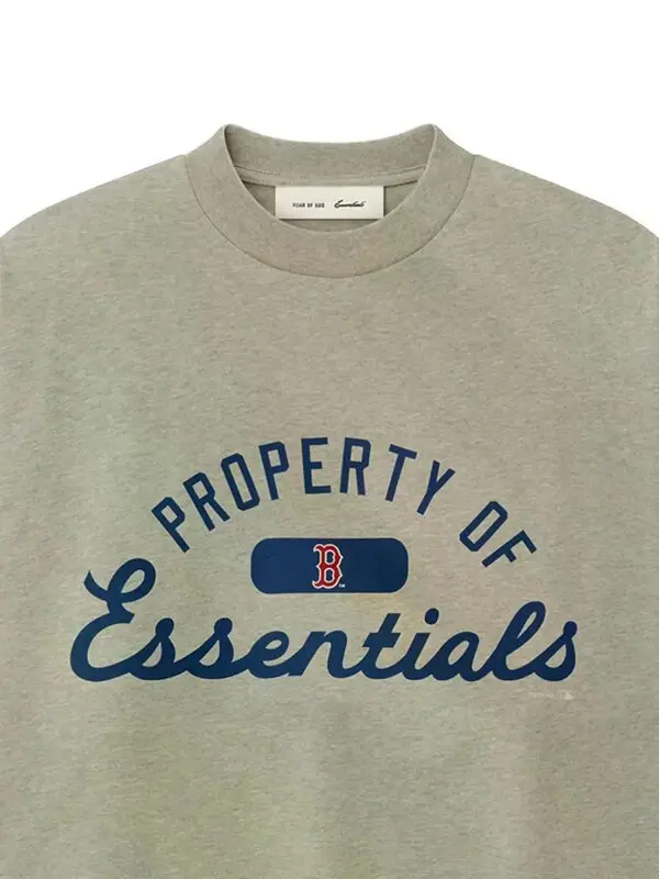 Fear Of God X Boston Red Sox Merch T-shirt