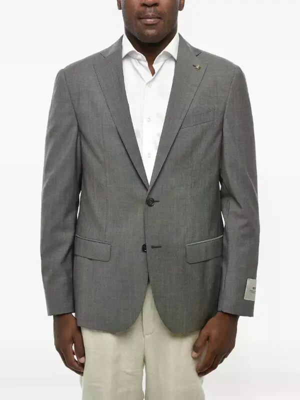 Corneliani Single-breasted Wool Blazer