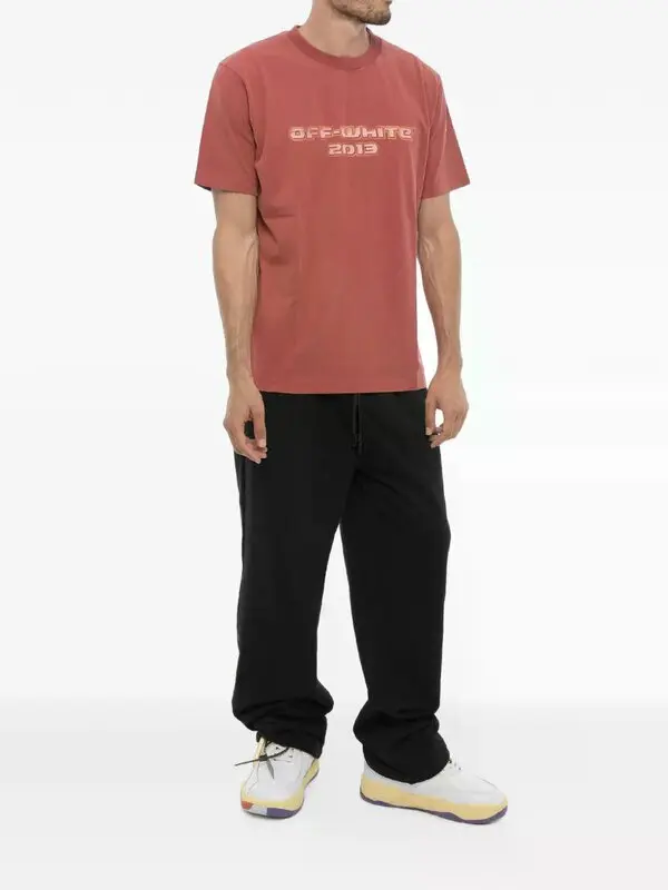 Off-White Logo-print Bacchus-print T-shirt