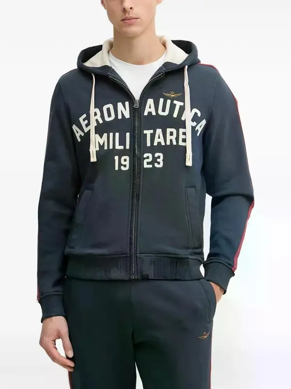 AERONAUTICA MILITARE Side-stripe Track Pants And Sweatshirt