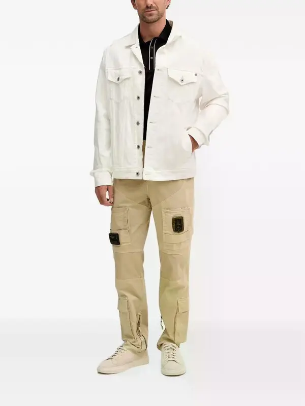 AERONAUTICA MILITARE Logo-patch Zip-detail Cargo Pants