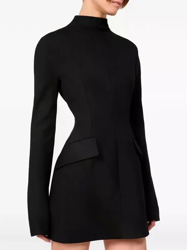 Sportmax Long-sleeve Mini Dress