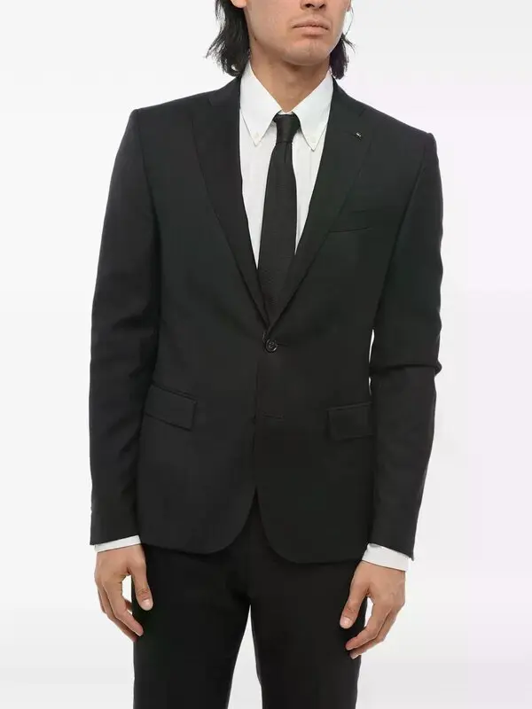 Corneliani Single-breasted Wool Blazer