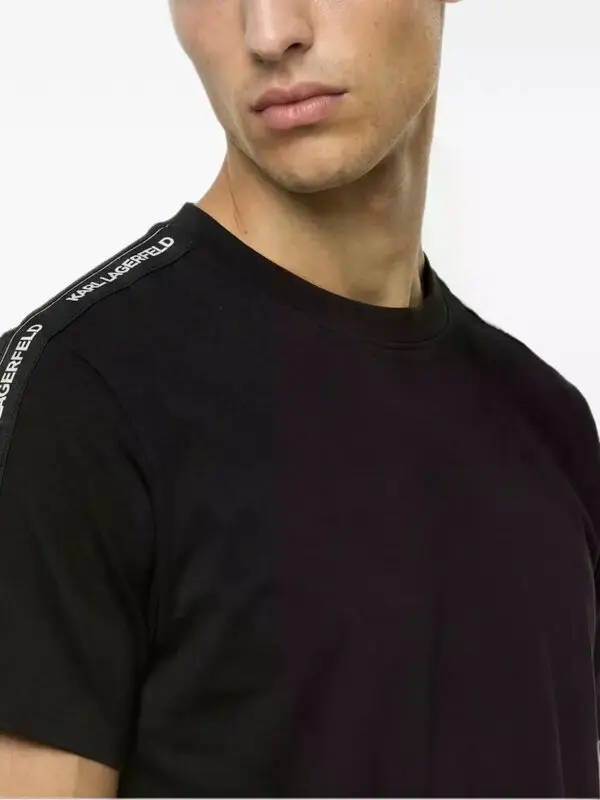 Karl Lagerfeld Logo-tape T-shirt