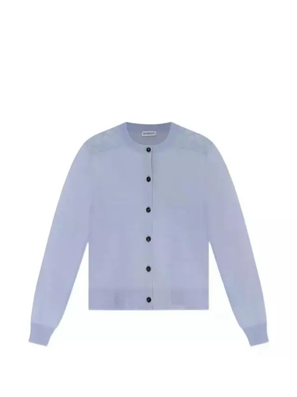 Burberry Wendy Button-fastening Knitted Cardigan