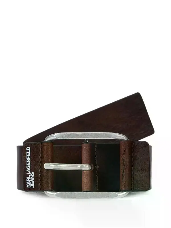 Karl Lagerfeld Leather Belt - Brown