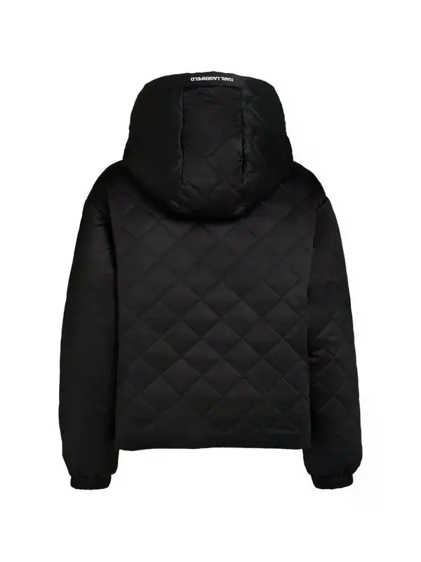 Karl Lagerfeld Ikon Quilted Puffer Jacket