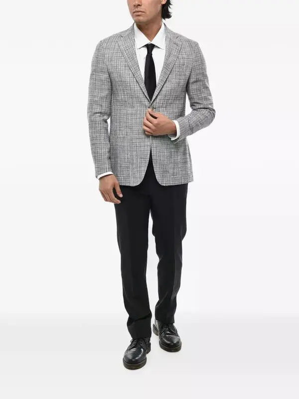 Corneliani Single-breasted Tweed Blazer