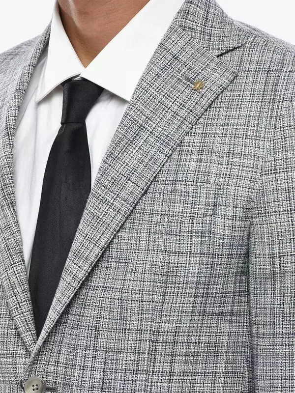 Corneliani Single-breasted Tweed Blazer
