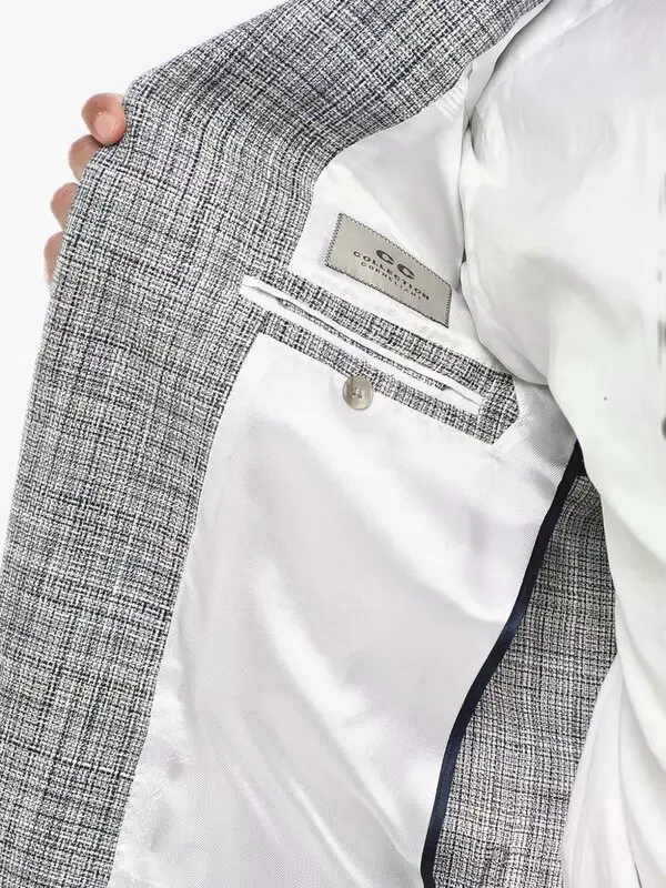 Corneliani Single-breasted Tweed Blazer
