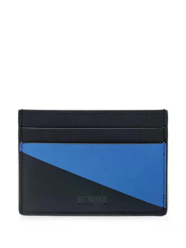 Loewe Colour-block Cardholder - Blue