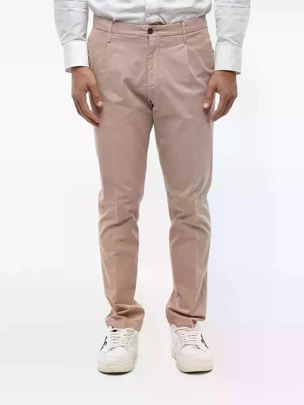 Corneliani Elasticated Drawstring Trousers - Neutrals
