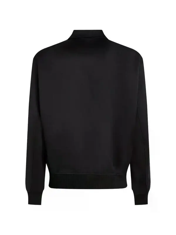 Karl Lagerfeld Monogram Embellished Bomber Jacket