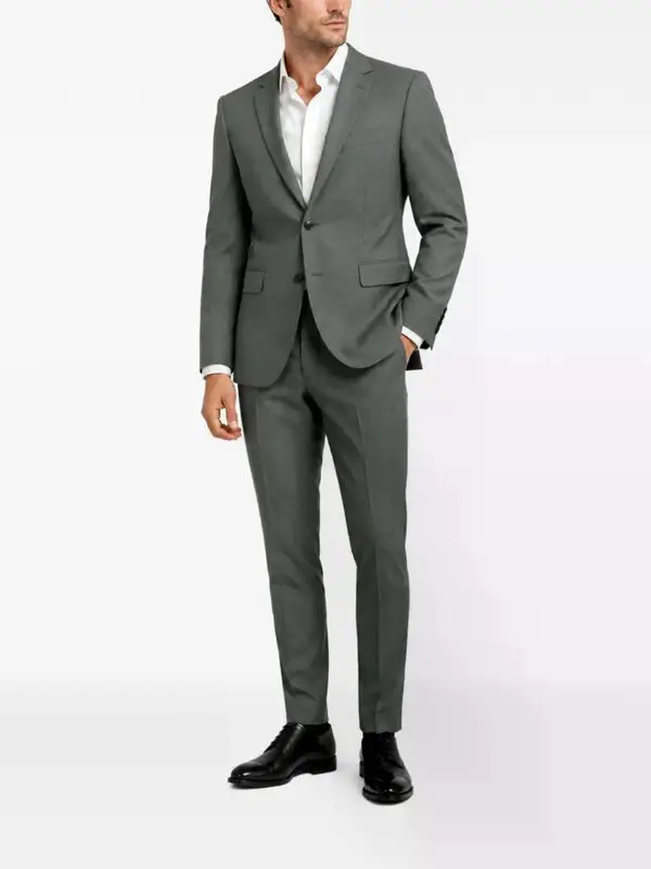 BOSS Single-breasted Notched-lapels Suit Jacket