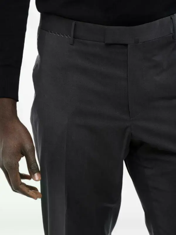 Corneliani Tailored Trousers With Exposed Seams