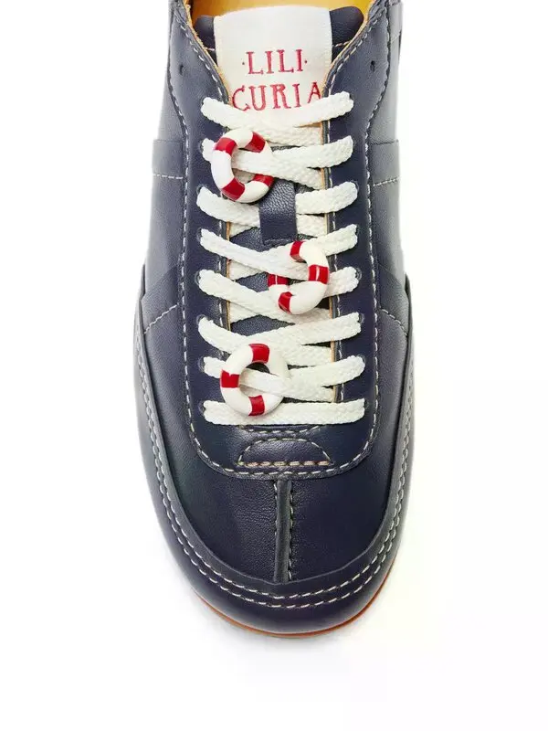 LILI CURIA Zola Leather Sneakers