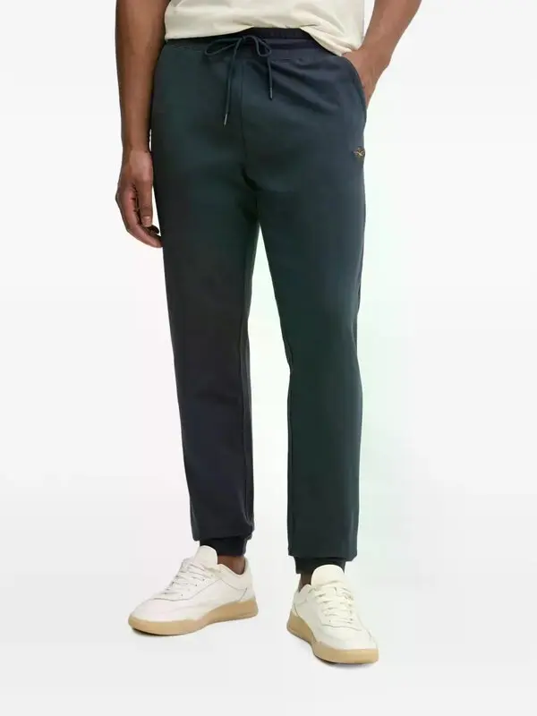 AERONAUTICA MILITARE Logo-embroidered Drawstring Track Pants