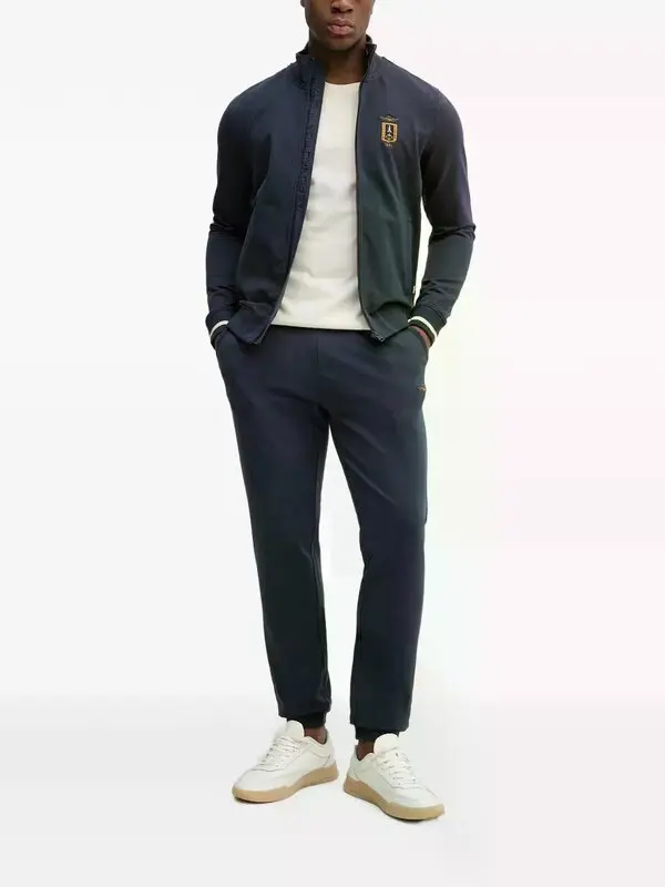 AERONAUTICA MILITARE Logo-embroidered Drawstring Track Pants