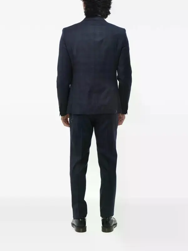 Corneliani Checked Single-breasted Suit