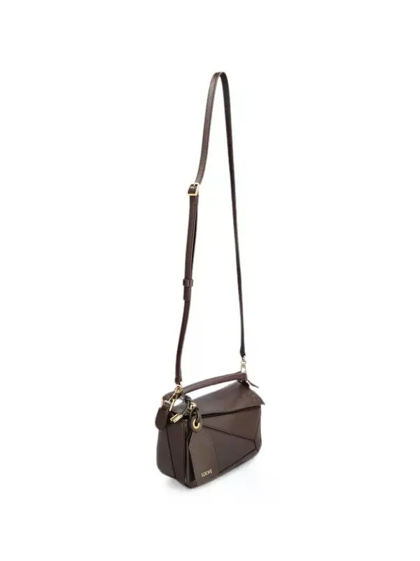Loewe Mini Featherlight Puzzle Bag In Nappa Lambskin