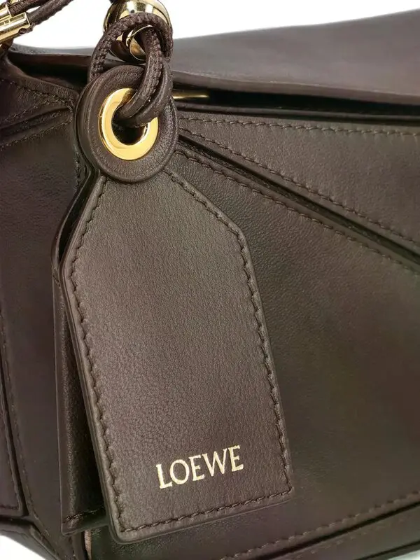 Loewe Mini Featherlight Puzzle Bag In Nappa Lambskin