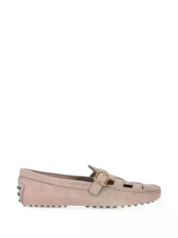 TOD'S Buckle-fastening Gommino Loafers