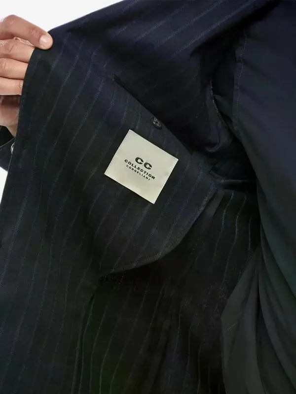 Corneliani Pinstriped Peak-lapel Blazer