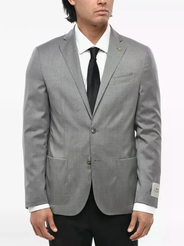 Corneliani Single-breasted Patch-pocket Blazer