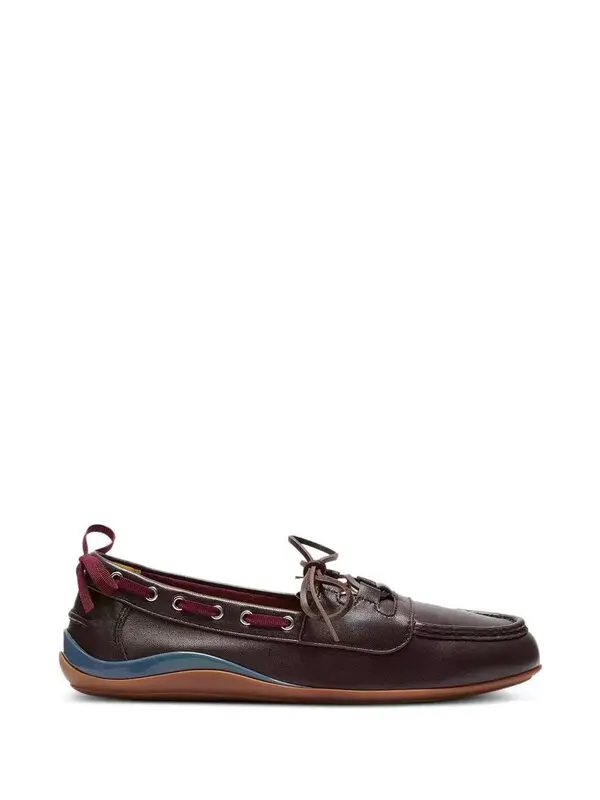 LILI CURIA Mara Leather Boat Shoes