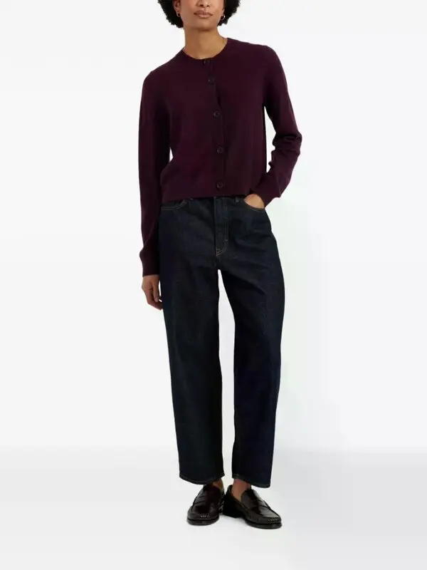 Chinti & Parker Crew-neck Button-up Cardigan