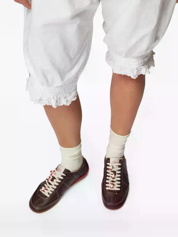 LILI CURIA Zola Leather Sneakers