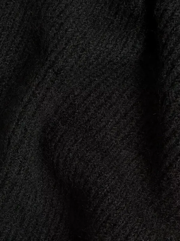 Karl Lagerfeld Ikon Furry Patch Scarf