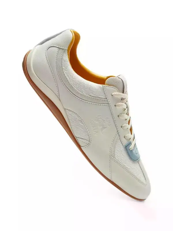 LILI CURIA Zola Panelled Lace-up Sneakers