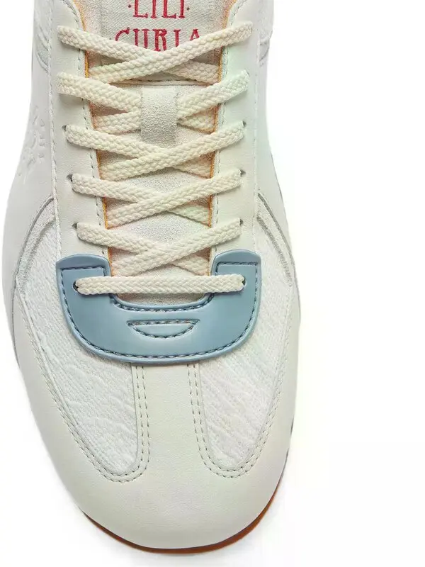 LILI CURIA Zola Panelled Lace-up Sneakers