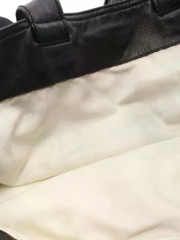 Prada 2000s Triangle Logo Tote Bag