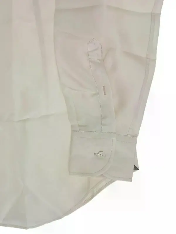 Corneliani Silk French-collar Shirt