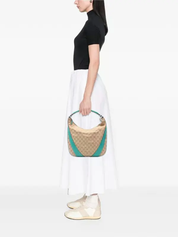 Gucci Gg Canvas Hobo Bag